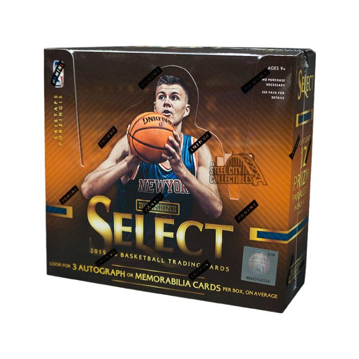 2015-16 Panini Select Basketball Hobby Box | Steel City Collectibles