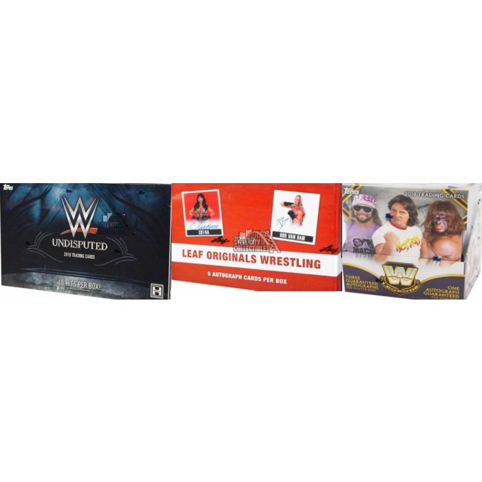 2016-2018 Wrestling Hobby 3-Box Random Letter Group Break #2 | Steel ...
