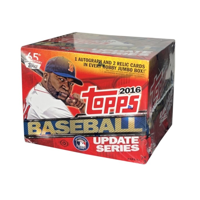 2016 Topps Update Series Baseball Hobby Jumbo Box **PLEASE READ ...