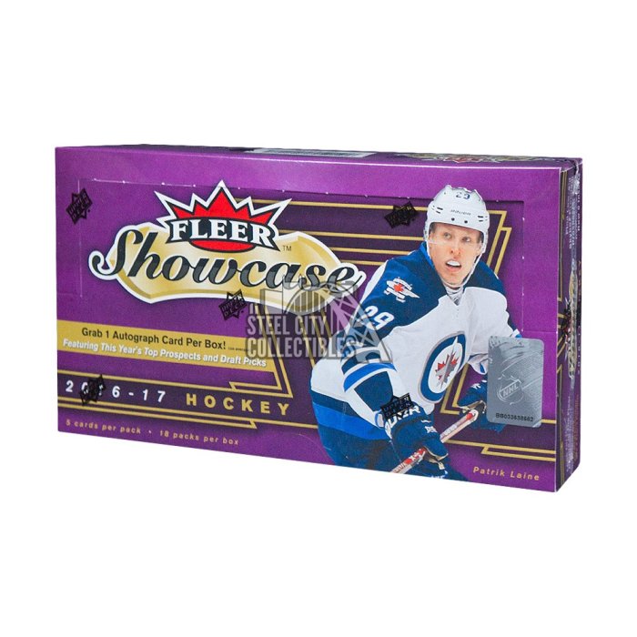 2016-17 Upper Deck Fleer Showcase Hockey Hobby Box | Steel City ...