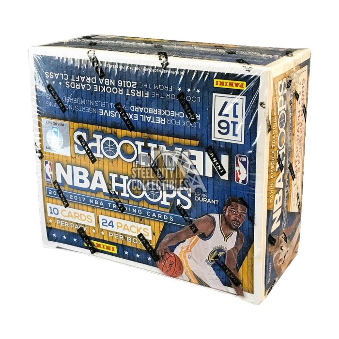 2016-17 Panini NBA Hoops Basketball Retail Box | Steel City Collectibles