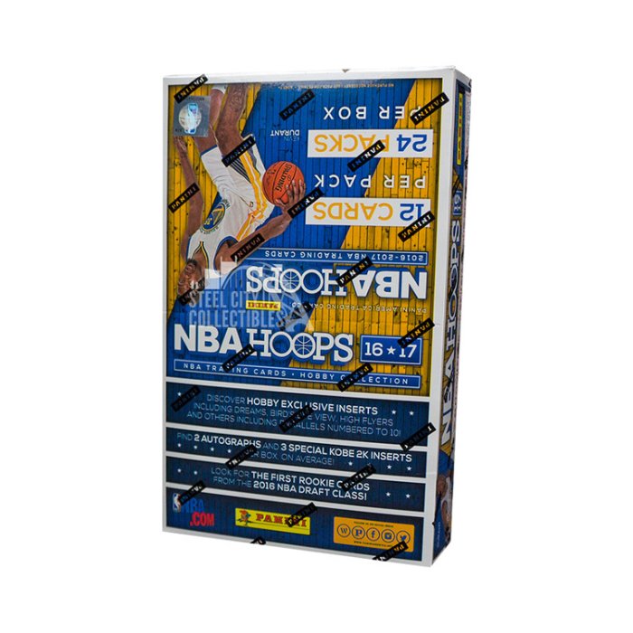 2016-17 Panini NBA Hoops Basketball Hobby Box | Steel City Collectibles