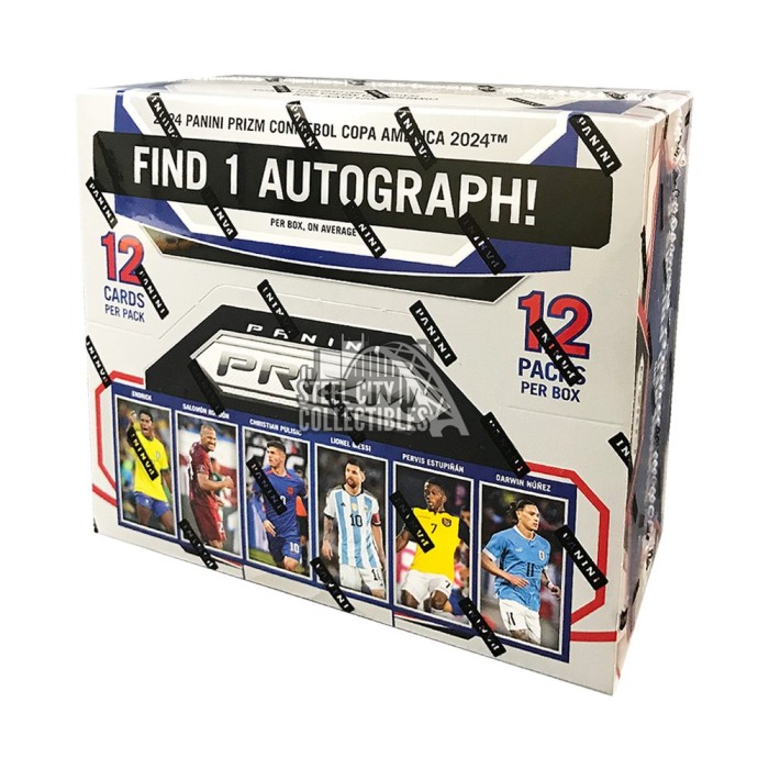 2023-24 Panini Prizm COPA America Soccer Hobby Box | Steel City ...