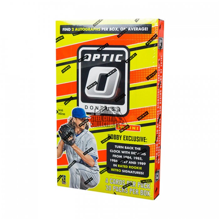 2016 Panini Donruss Optic Baseball Hobby Box | Steel City Collectibles