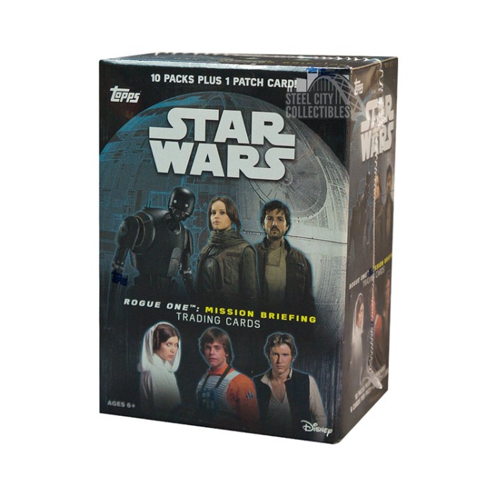 2016 Topps Star Wars Rogue One: Mission Briefing Blaster Box | Steel ...