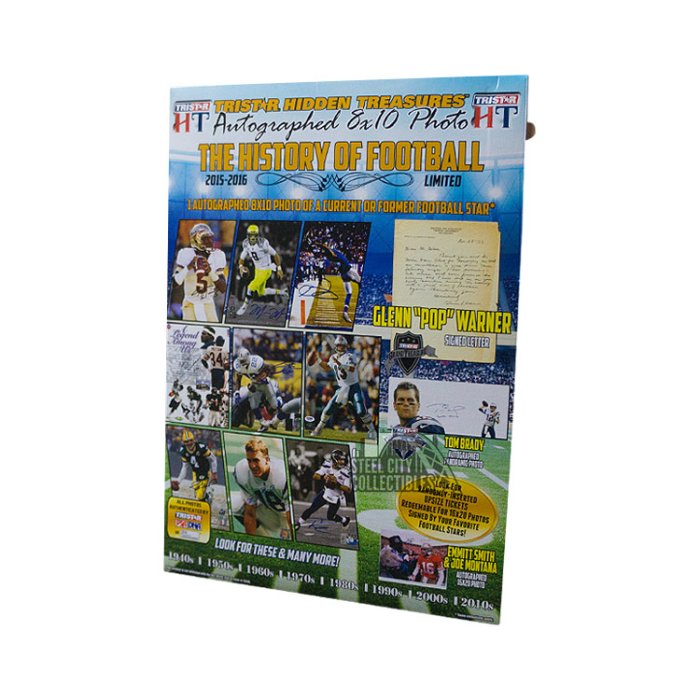 2015 Tristar Hidden Treasures The History of Football Autographed 8x10 ...