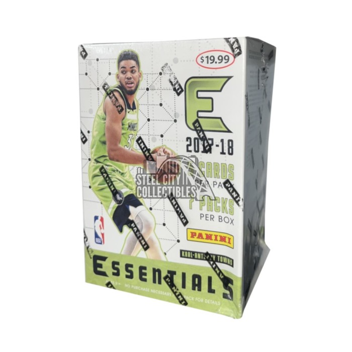 2017-18 Panini Essentials Basketball 7-Pack Blaster Box *PLEASE READ ...