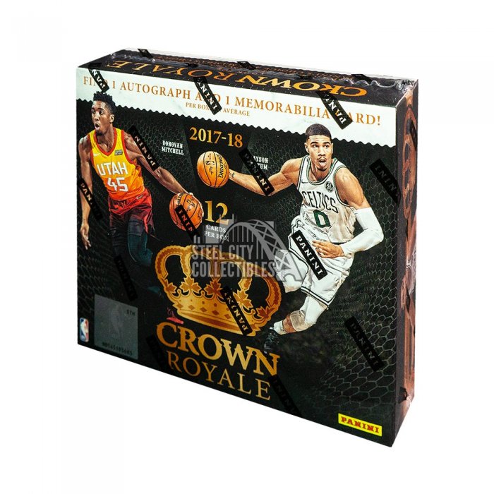 2017-18 Panini Crown Royale Basketball Box | Steel City Collectibles