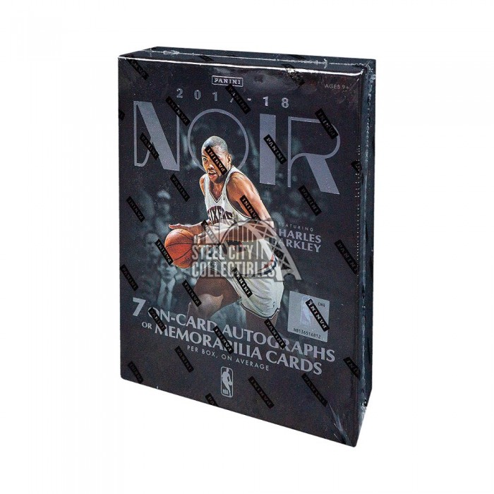 2017-18 Panini Noir Basketball Hobby Box | Steel City Collectibles