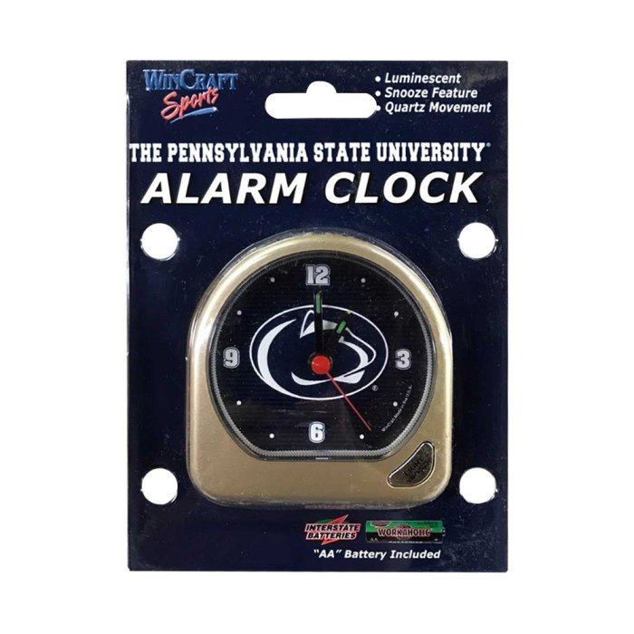 Penn State Nittany Lions PSU Travel Alarm Clock | Steel City Collectibles