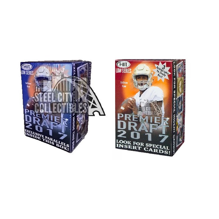 2017 Sage Hit Premier Draft Low Series Red & Blue Blaster 2-Box Random ...