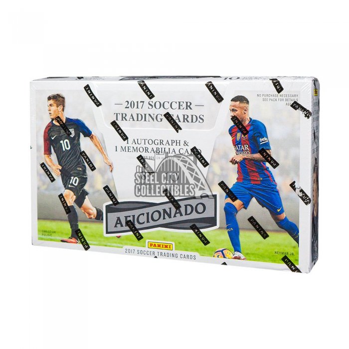 2017 Panini Aficionado Soccer Hobby Box | Steel City Collectibles