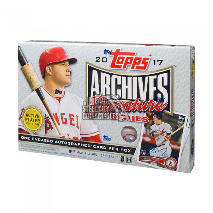 2017 Topps Archives Signature Series Baseball Hobby Box | Steel City ...