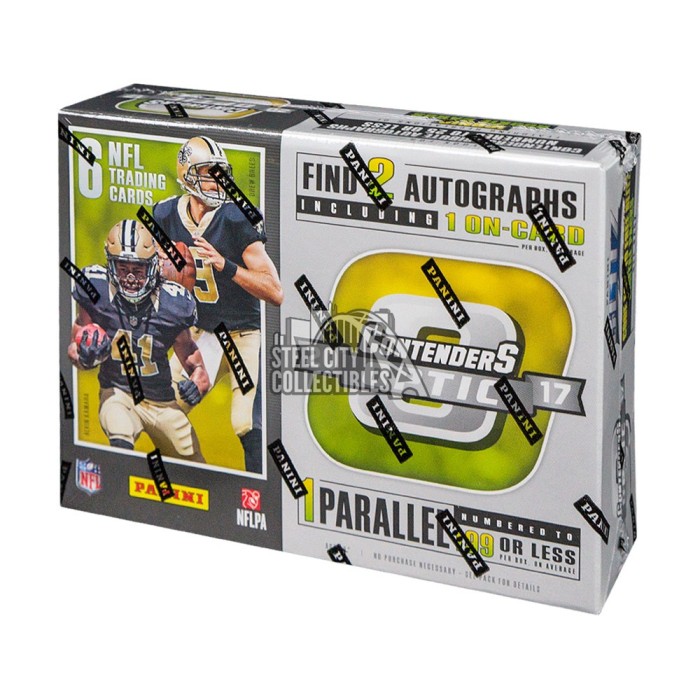 2017 Panini Contenders Optic Football Hobby Box | Steel City Collectibles