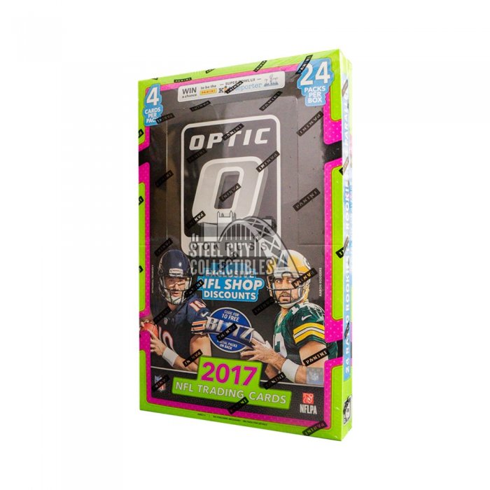 2017 Panini Donruss Optic Football 24ct Retail Box | Steel City ...