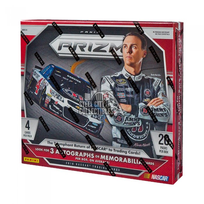 2016 Panini Prizm Nascar Racing Hobby Box | Steel City Collectibles