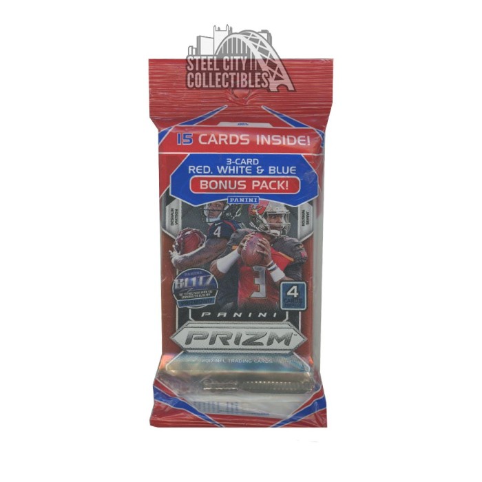 2017 Panini Prizm Football Cello Pack | Steel City Collectibles