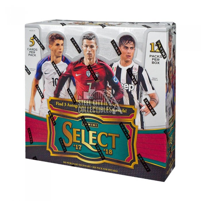 2017 Panini Select Soccer Hobby Box | Steel City Collectibles