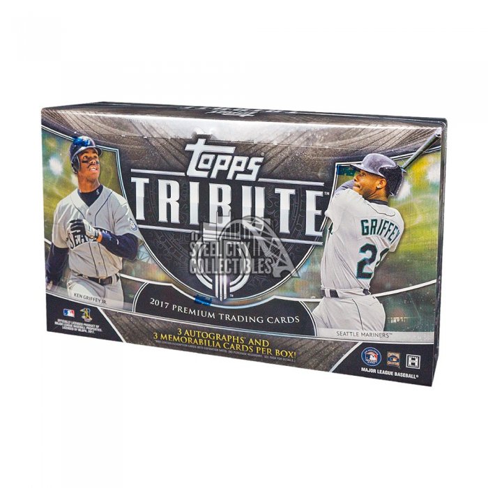 2017 Topps Tribute Baseball Hobby Box | Steel City Collectibles