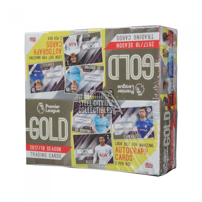 2018 Topps Premier Gold Soccer Hobby Box | Steel City Collectibles