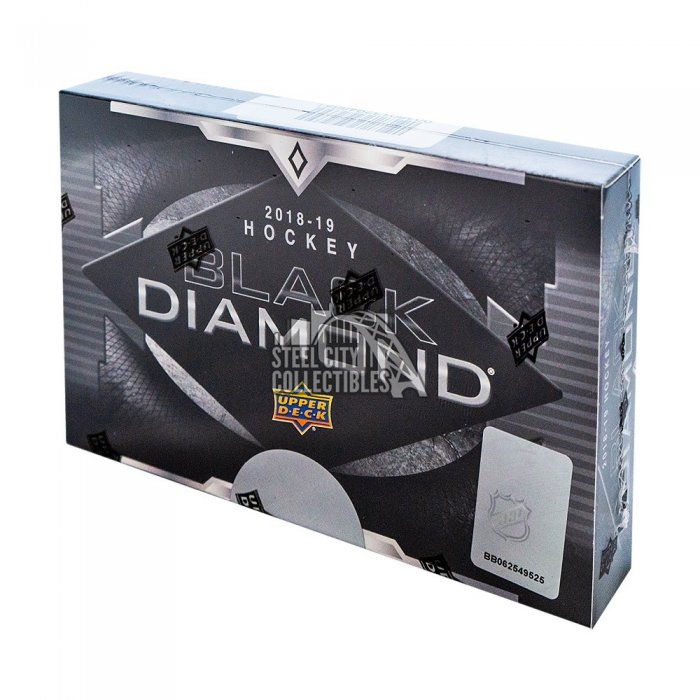 2018-19 Upper Deck Black Diamond Hockey Hobby Box | Steel City Collectibles