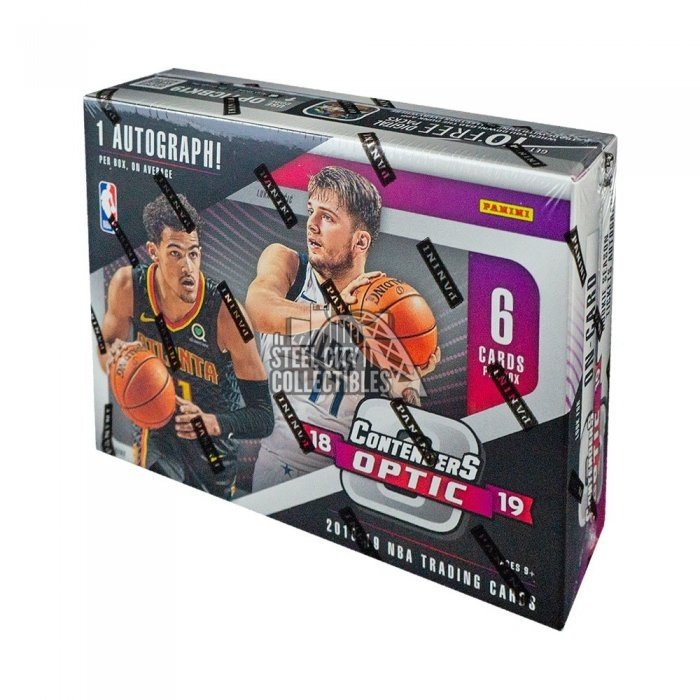 2018-19 Panini Contenders Optic Basketball DUAL Hobby Box Random ...