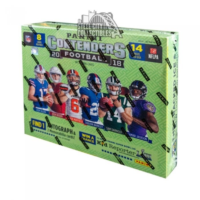 2018 Panini Contenders Football Mega Box Random 2-Pack Group Break #1 ...