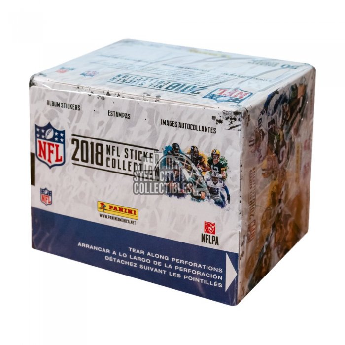 2018 Panini NFL Football Sticker 50ct Box | Steel City Collectibles