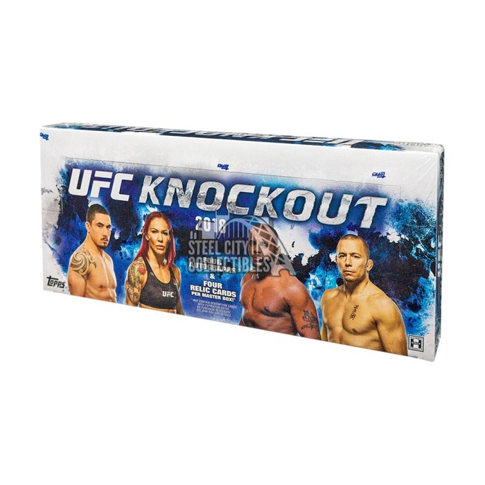 2018 Topps UFC Knockout Hobby Box | Steel City Collectibles