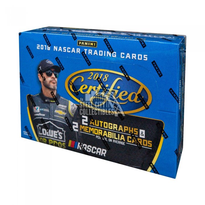 2018 Panini Certified Racing Hobby Box | Steel City Collectibles
