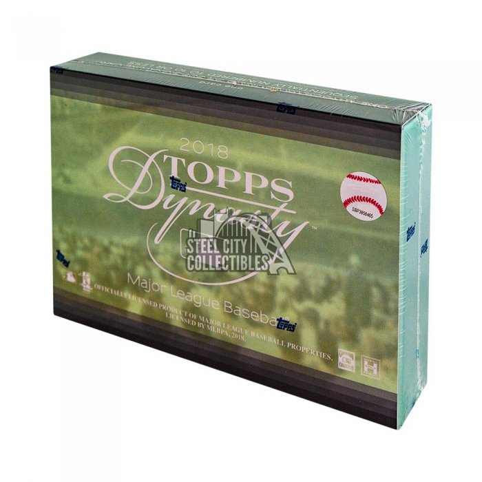 2018 Topps Dynasty Baseball Hobby Box | Steel City Collectibles
