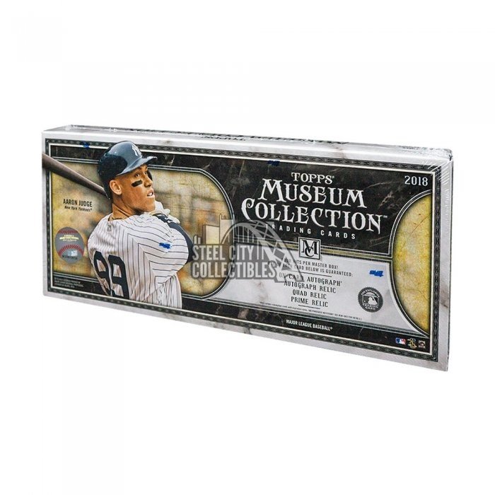 2018 Topps Museum Collection Baseball Hobby Box Random Division Group ...
