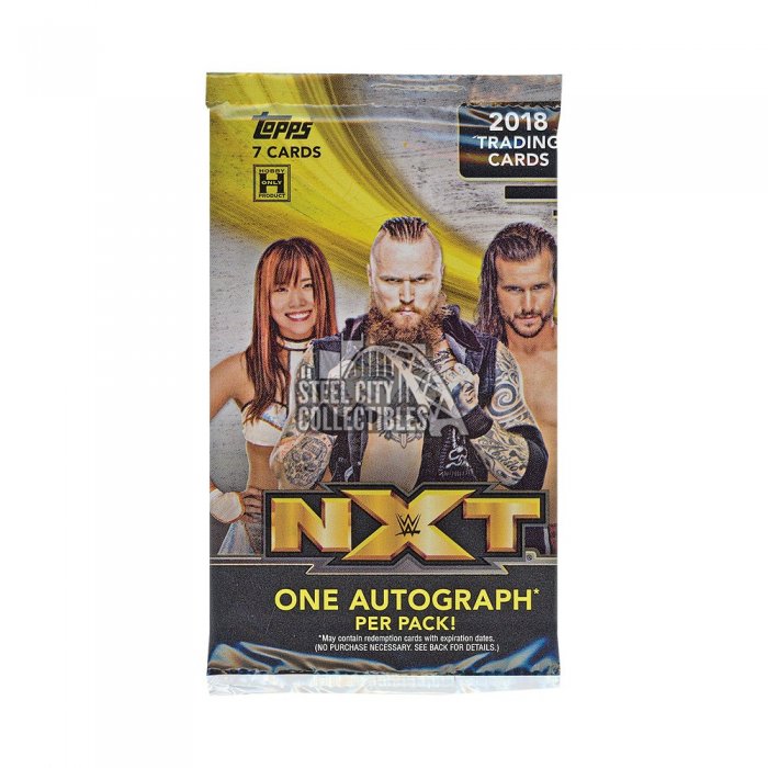 2018 Topps WWE NXT Wrestling Hobby Pack | Steel City Collectibles