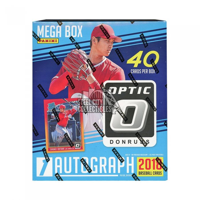 2018 Panini Donruss Optic Baseball Mega Box | Steel City Collectibles