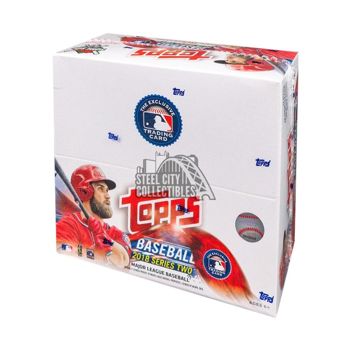 2018 Topps Series 2 Baseball 24 Pack Retail Box | Steel City Collectibles