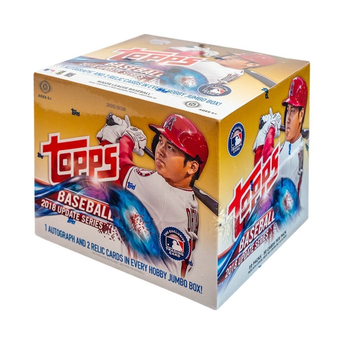 2018 Topps Update Series HTA Hobby Jumbo Box Random Pack Group Break #1 ...