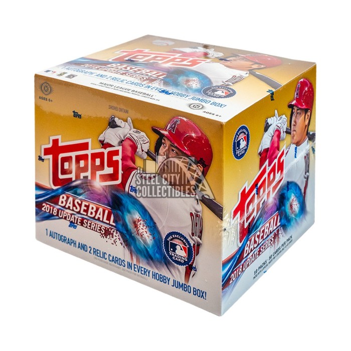 2018 Topps Update Series HTA Hobby Jumbo Box | Steel City Collectibles