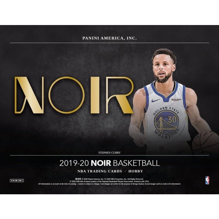 2019-20 Panini Noir Basketball Hobby Box Random Serial # Group Break #4 ...