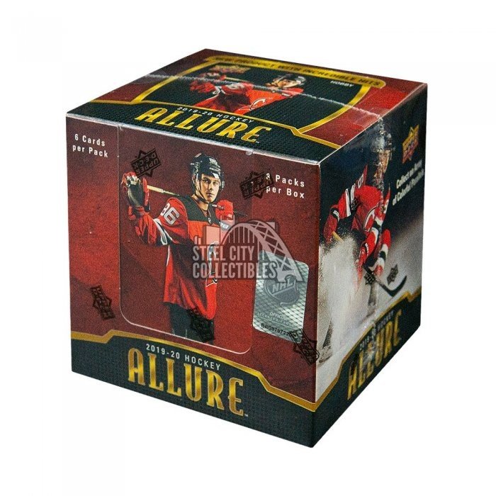 2019-20 Upper Deck Allure Hockey Hobby Box DUAL Random Pack Group Break ...