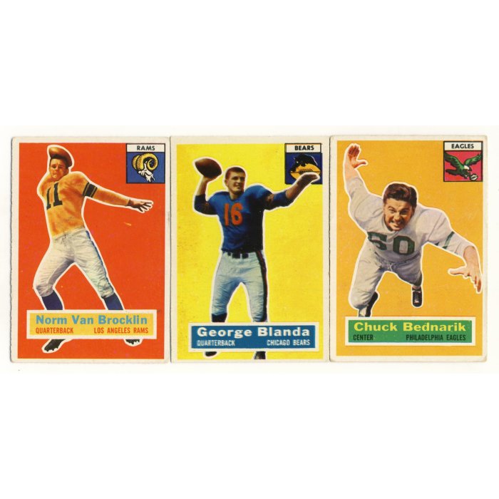 1956 Topps Football Hand Collated Complete Set | Steel City Collectibles