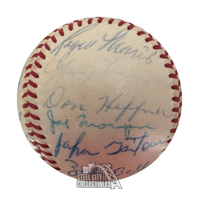 1959 Kansas City Royals Autographed Official American League Baseball ...