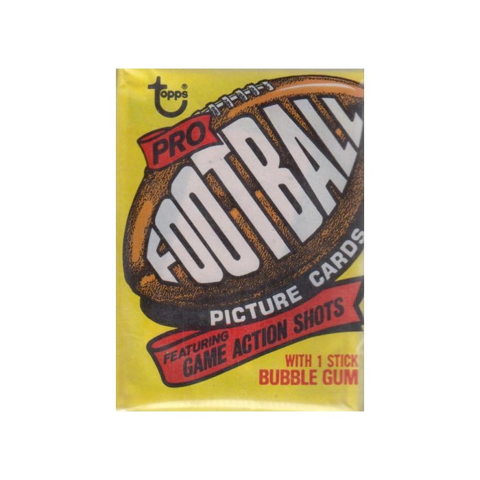 1977 Topps Football Unopened Wax Pack | Steel City Collectibles