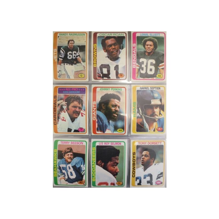 1978 Topps Football Hand Collated Complete Set in Binder EX | Steel ...