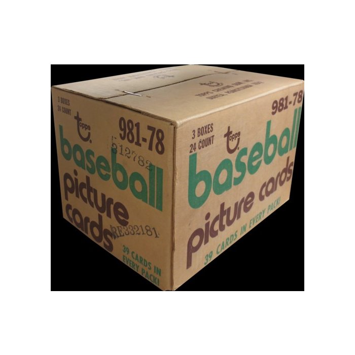 1978 Topps Baseball Unopened 3-box Rack Pack Case | Steel City Collectibles