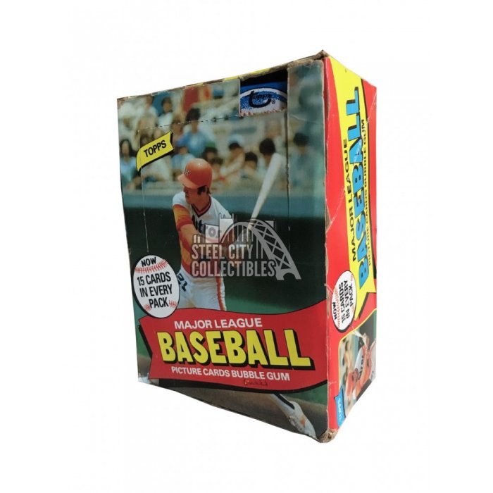 1980 Topps Baseball Wax Box (please Read) | Steel City Collectibles