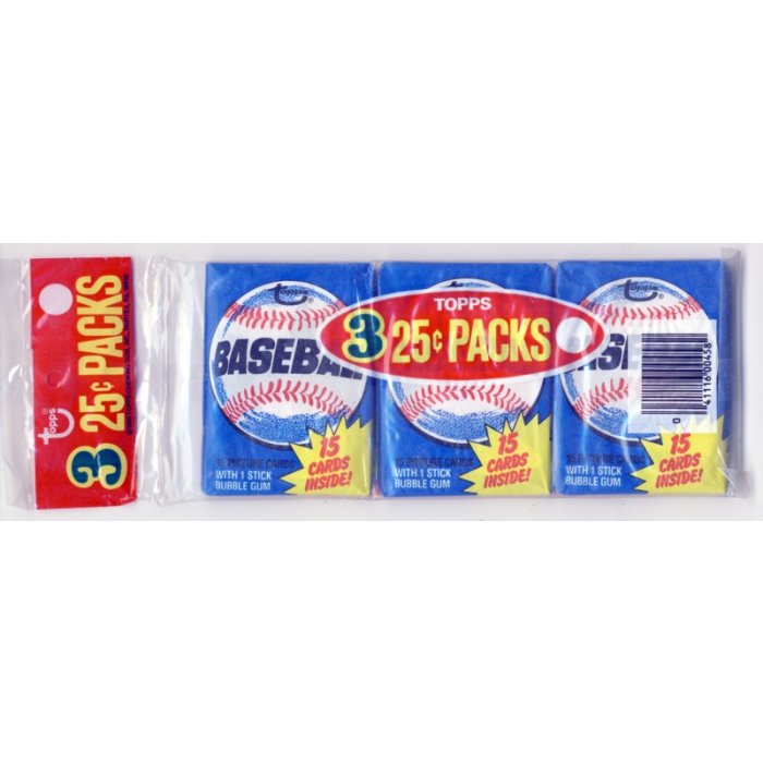 1980 Topps Baseball Wax Rack Pack | Steel City Collectibles