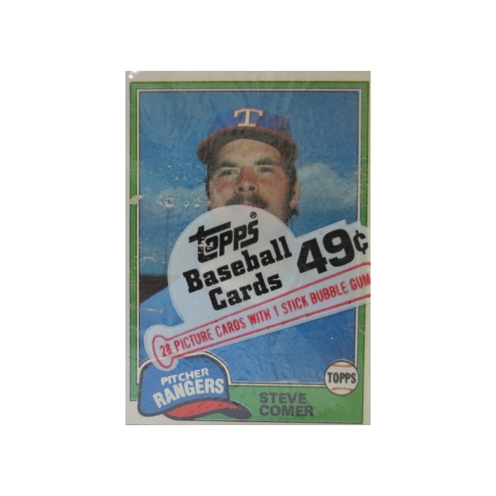 1981 Topps Baseball Cello Pack | Steel City Collectibles