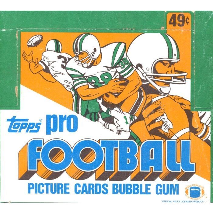 1981 Topps Football 24ct Cello Box | Steel City Collectibles