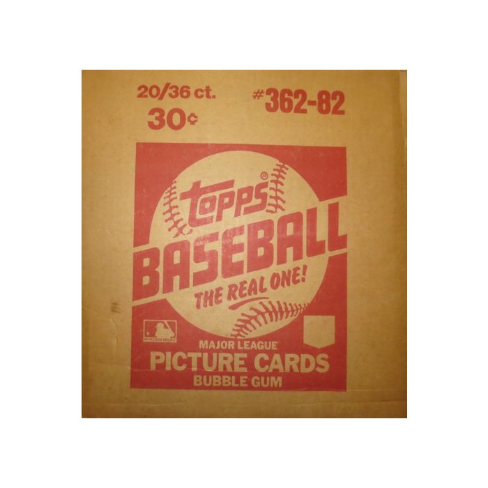1982 Topps Baseball 20-Box Wax Case (Unsealed) | Steel City Collectibles