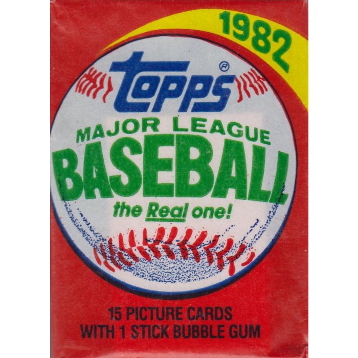 1982 Topps Baseball Wax Pack | Steel City Collectibles